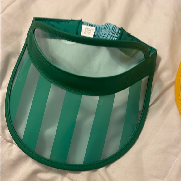 Accessories | Green Striped Kids Sun Visor | Poshmark